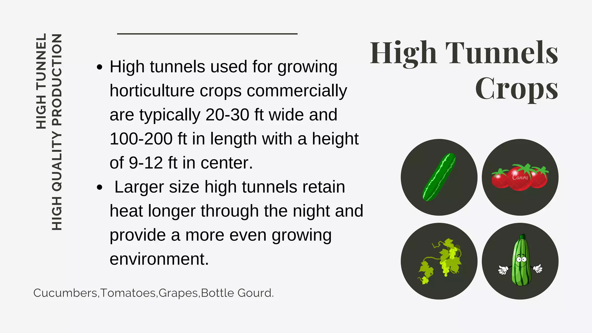 Tunnel Farming and its types. | PDF