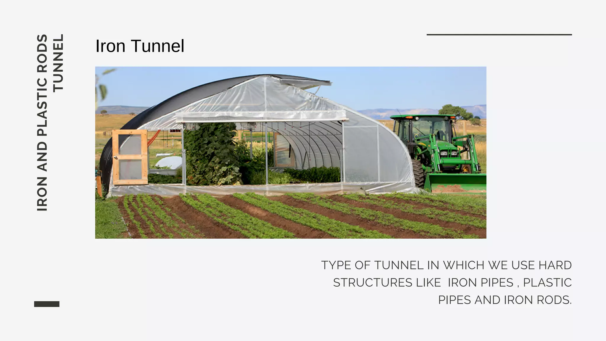 Tunnel Farming and its types. | PDF
