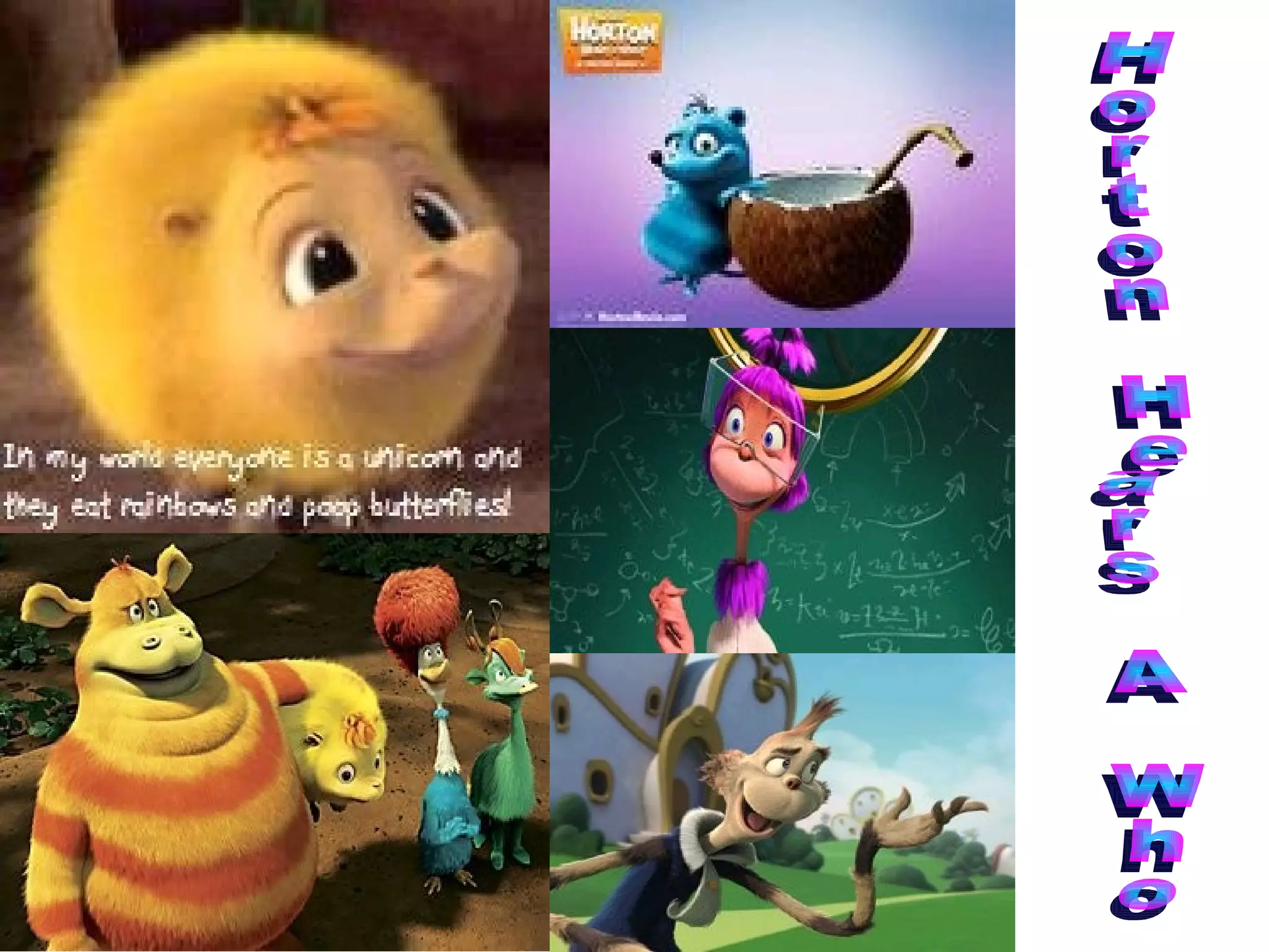 Horton Hears A Who | PPT | Art and Photography | Books and Literature