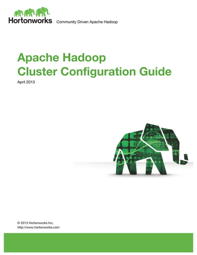 Hortonworks.Cluster Config Guide | PDF
