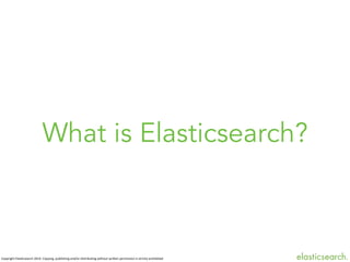Combine Apache Hadoop and Elasticsearch to Get the Most of Your Big Data | PPT