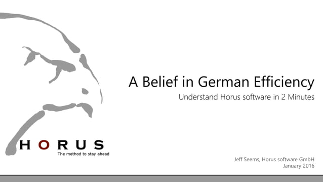 A Belief in German Efficiency | PPT