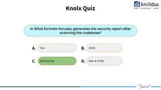 Horusec - Security & Vulnerability | PDF