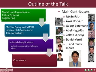 Incremental Queries and Transformations for Engineering Critical Systems | PPTX | Databases ...