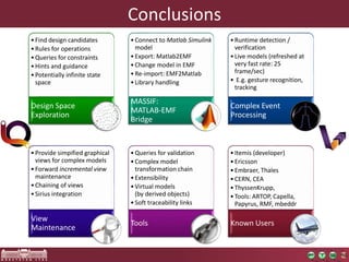 Incremental Queries and Transformations for Engineering Critical Systems | PPTX | Databases ...
