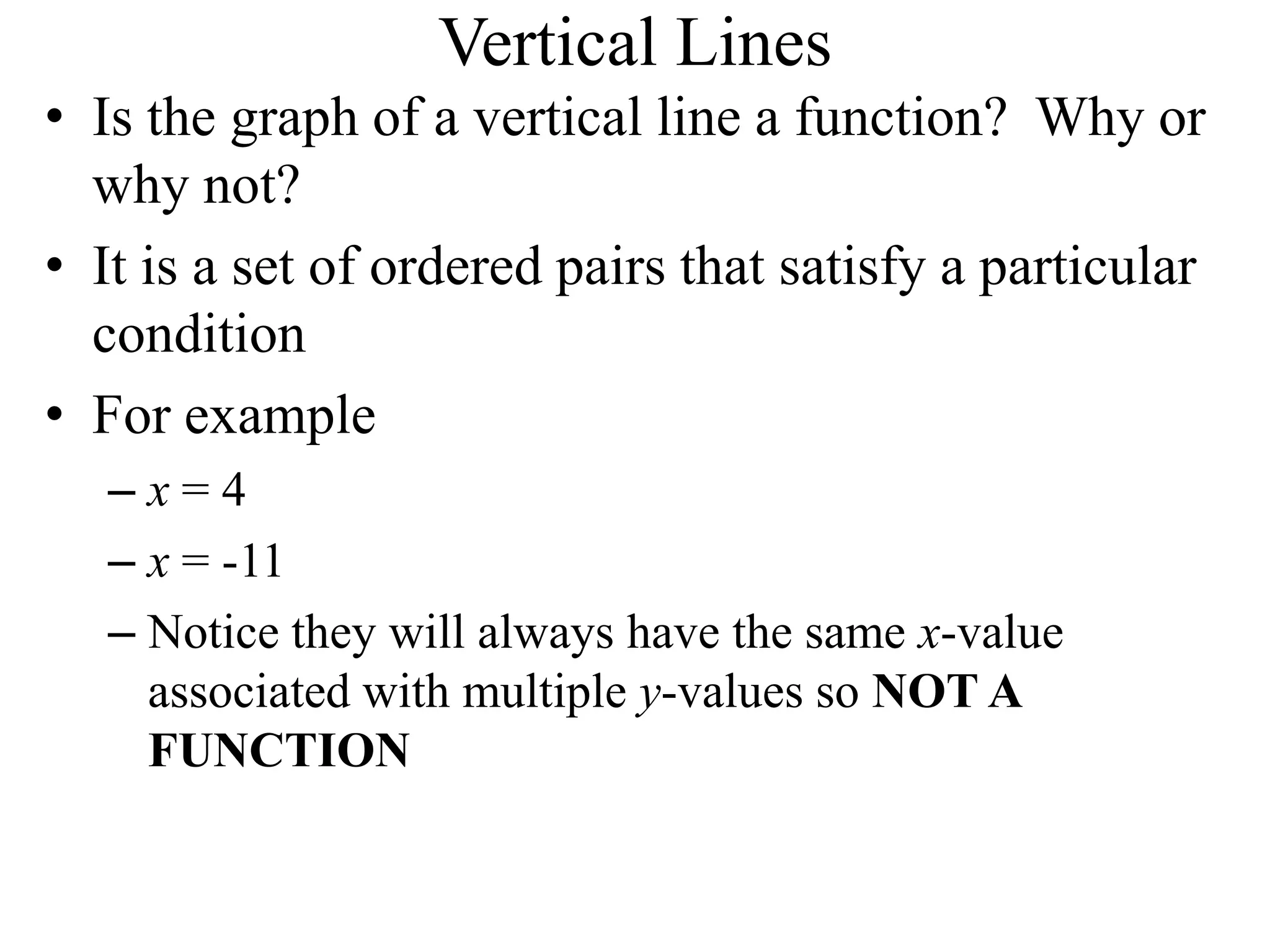 Horizontal and Vertical Lines | PPTX