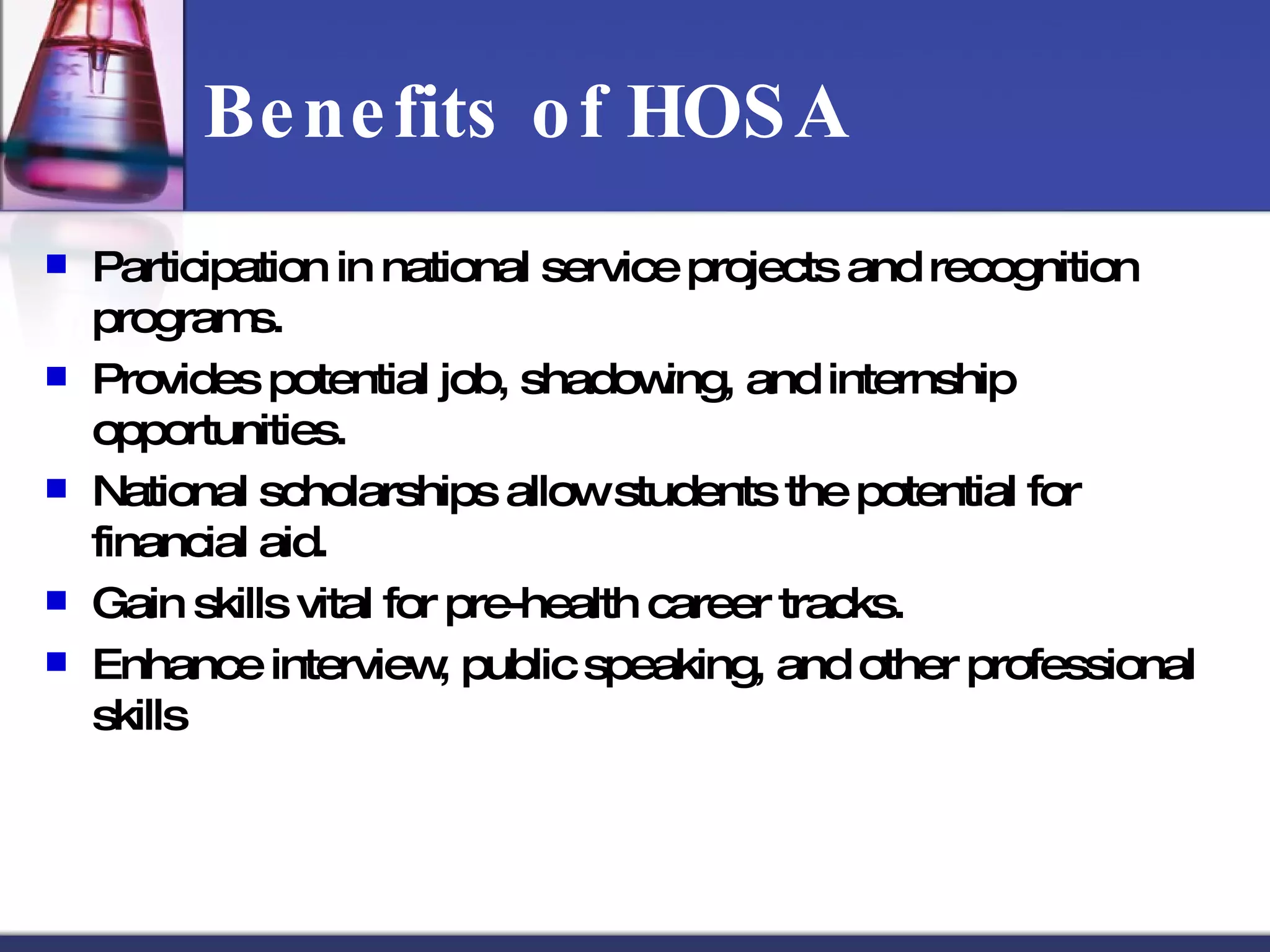 Hosa Interest Meeting | PPT