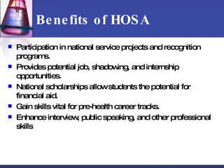 Hosa Interest Meeting | PPT