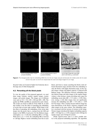 Adaptive block-based pixel value differencing steganography | PDF | Photo Editing Software ...