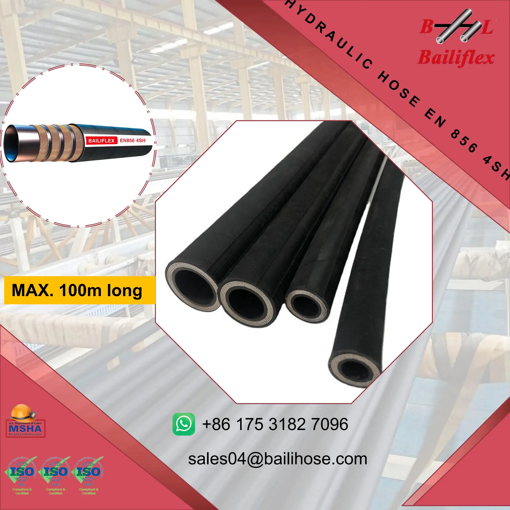 high pressure hydraulic hose 4 wire HOSE 4SH.pdf