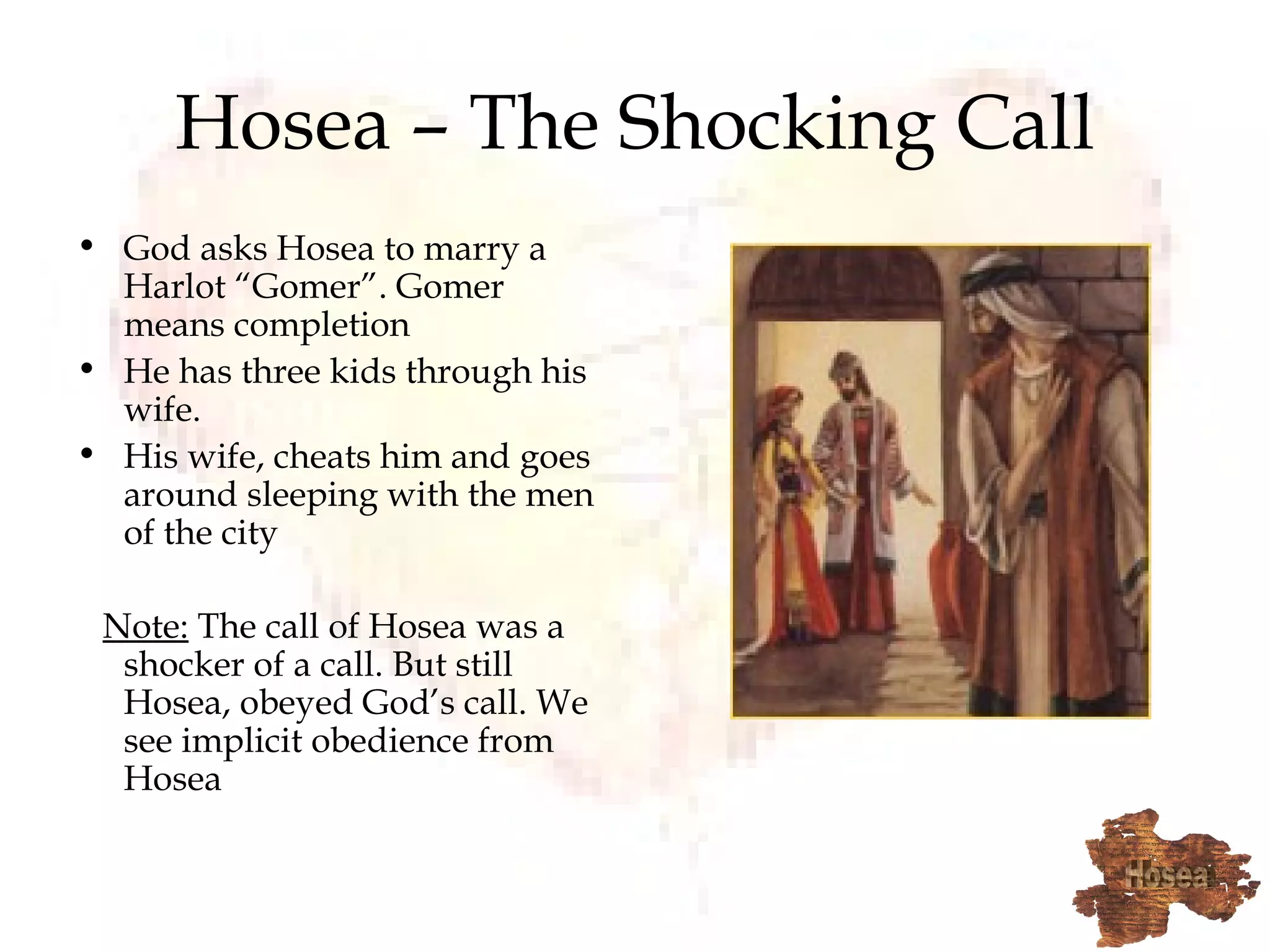 Hosea | PPT