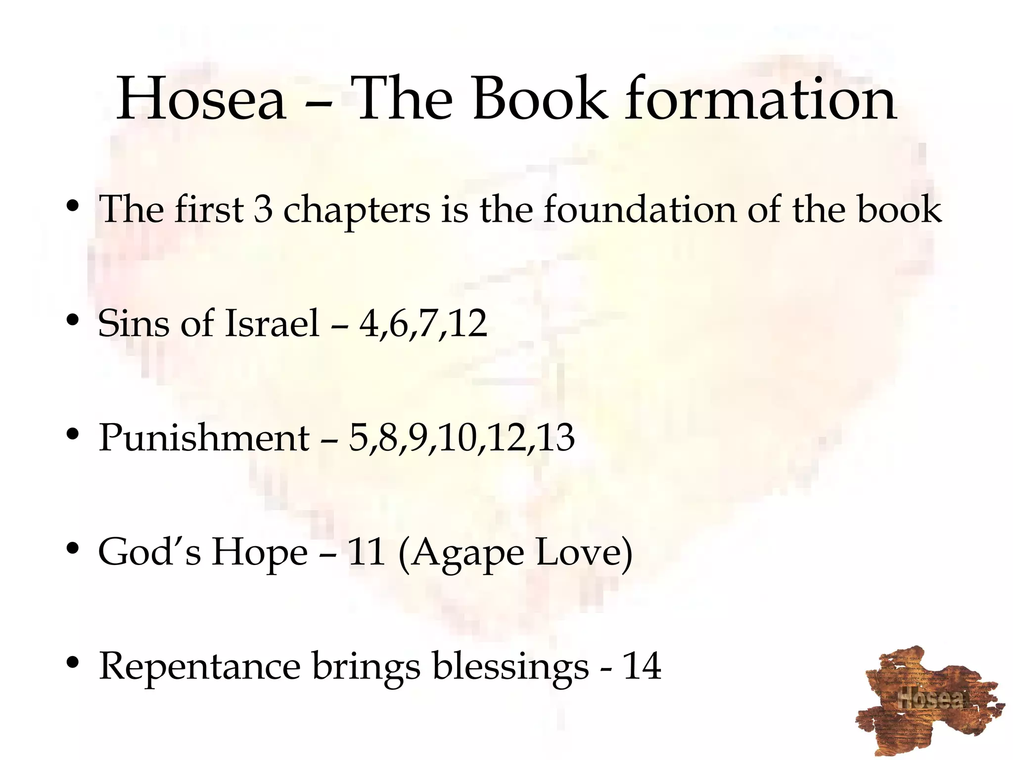 Hosea | PPT