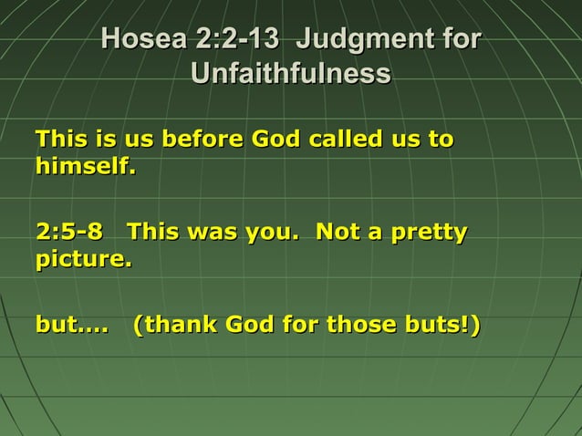 Hosea: The Savior of Israel | PPT | Christianity | Religion & Spirituality