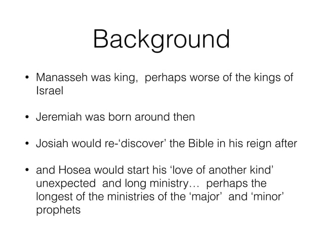 Hosea and His Family, A Portrait of Grace | PDF | Christianity ...