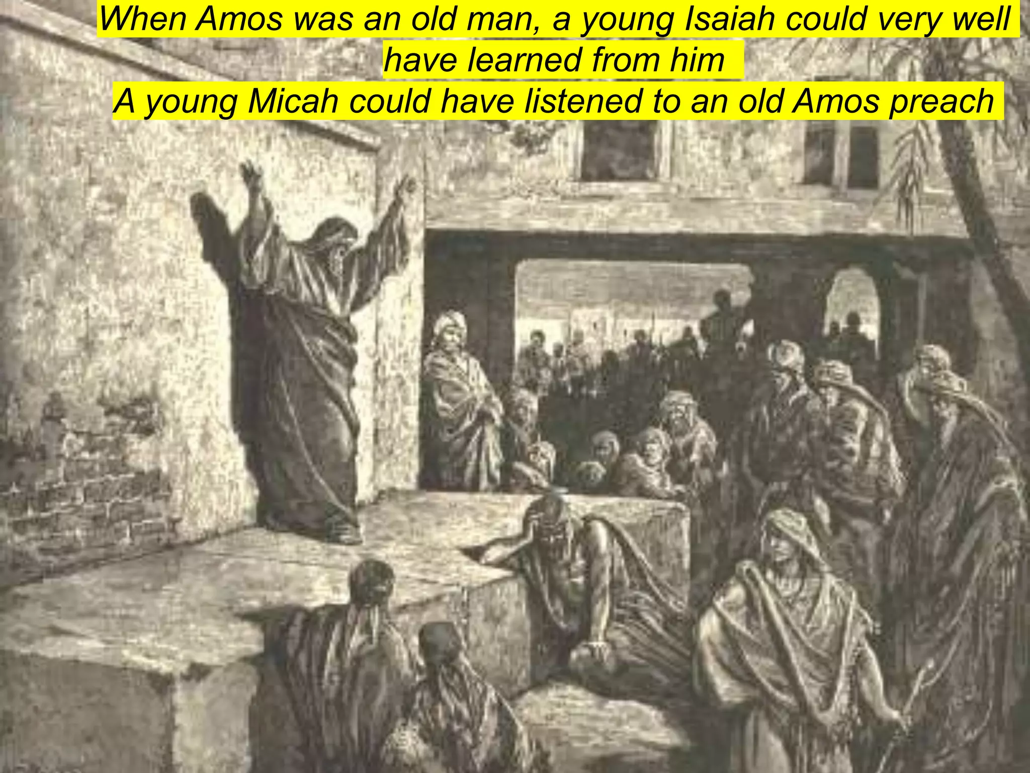 Minor Prophets: Hosea & Amos | PPTX