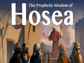 Minor Prophets: Hosea & Amos | PPTX