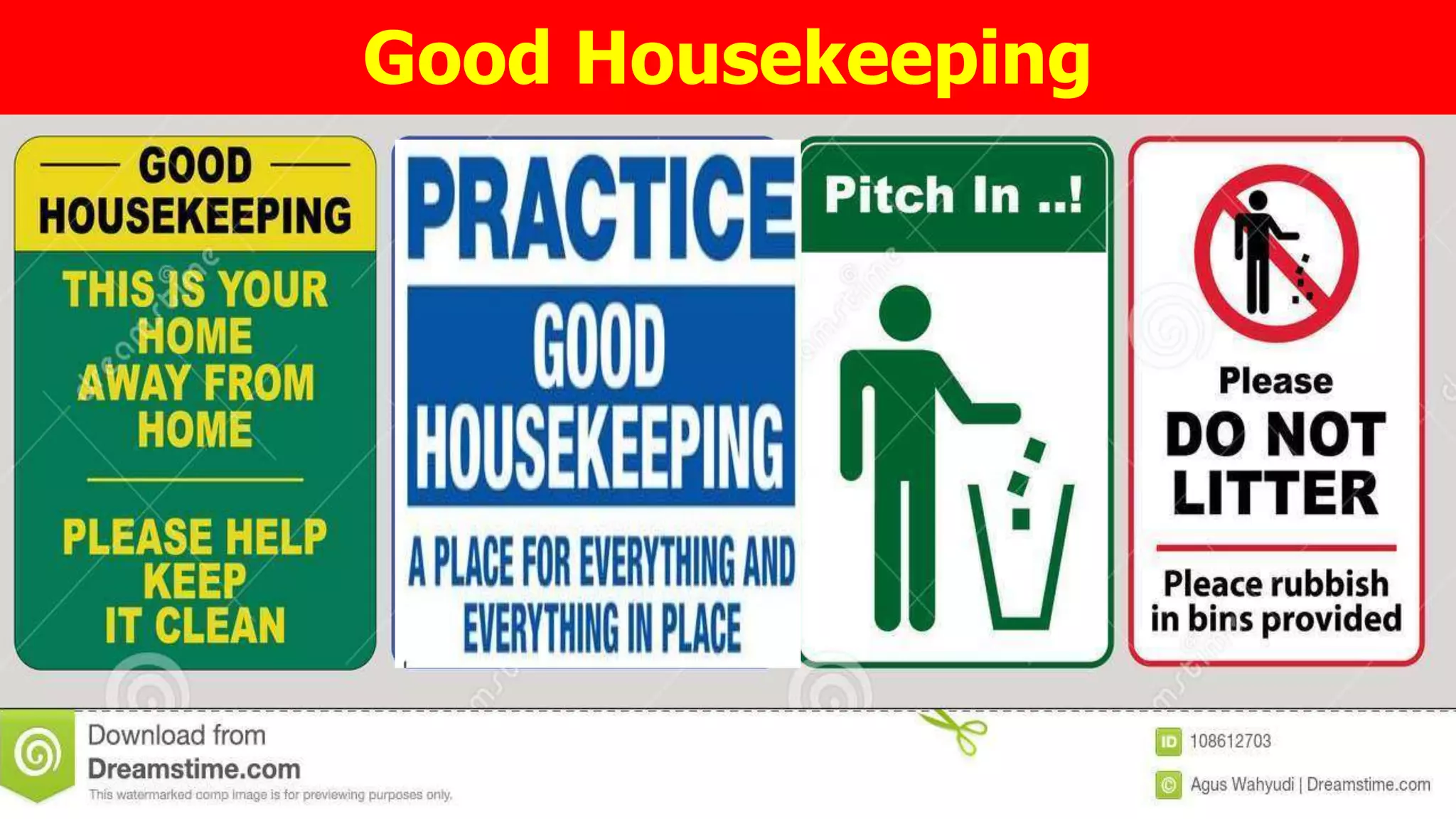 Housekeeping PowerPoint | PPTX