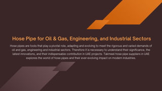 Hose Pipe Suppliers in UAE.pdf