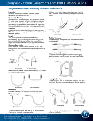 Swagelok Hose Quick Reference Guide | PDF