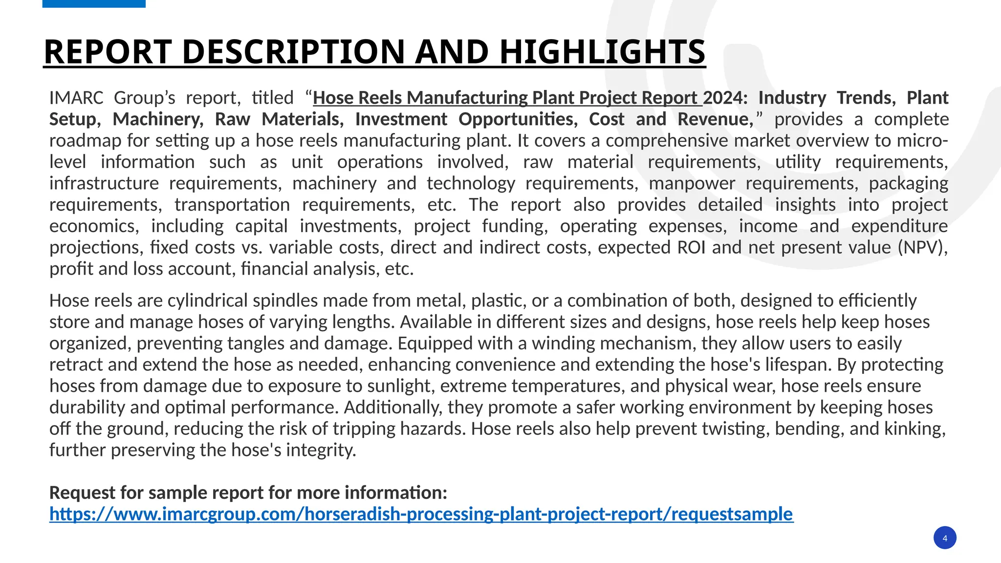 Hose Reels Manufacturing Plant - Copy.pptx