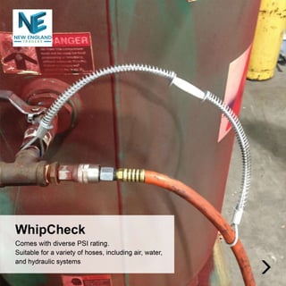 Hose Safety - WhipCheck, Whip Stops, Hose hobbles, Red Iron Slings | PDF