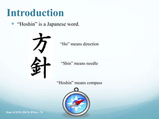 Hoshin management | PPTX | Business Administration | Business