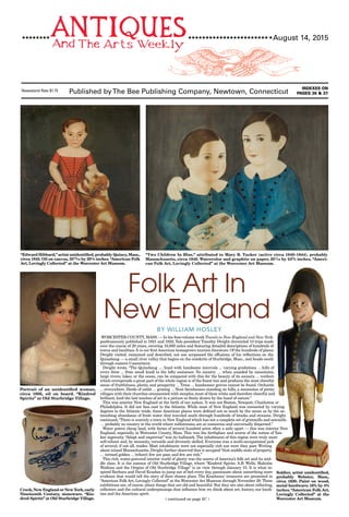 William Hosley on New England Folk Art for Antiques & Arts Weekly 08-14 ...