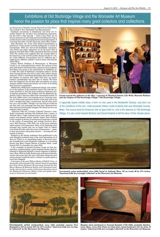 William Hosley on New England Folk Art for Antiques & Arts Weekly 08-14 ...