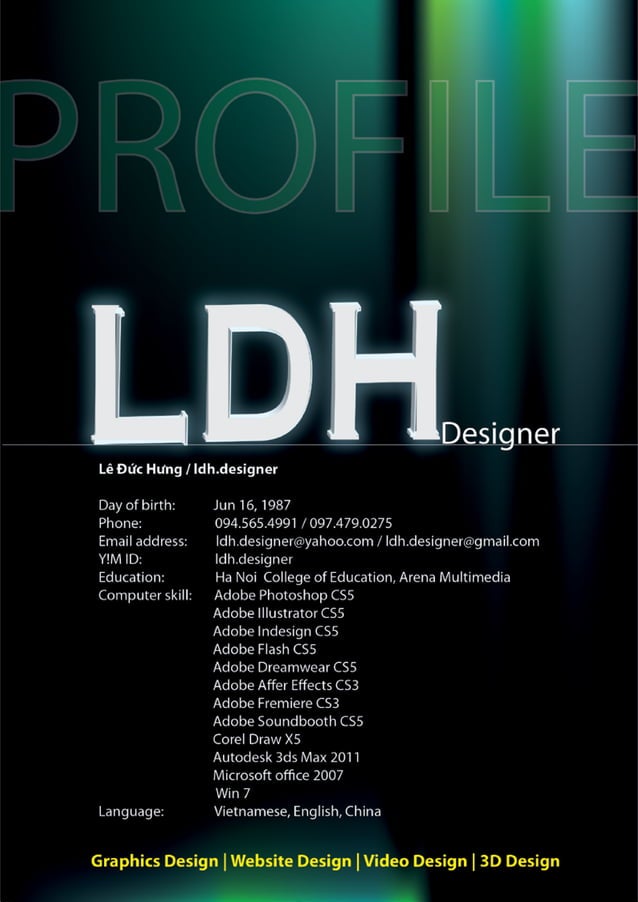 Ho so ldh.designer | PDF