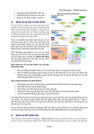 Hồ sơ RVX Manager | PDF