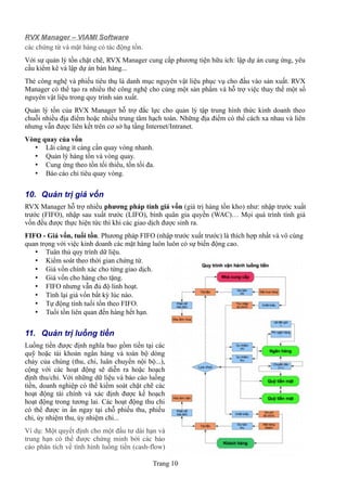 Hồ sơ RVX Manager | PDF