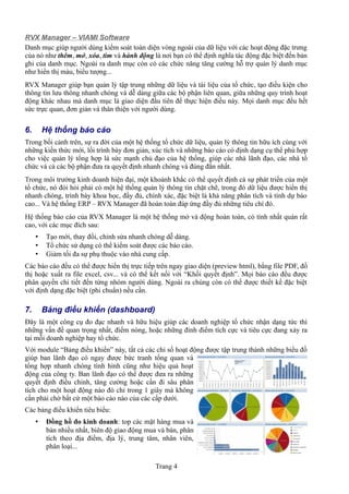 Hồ sơ RVX Manager | PDF