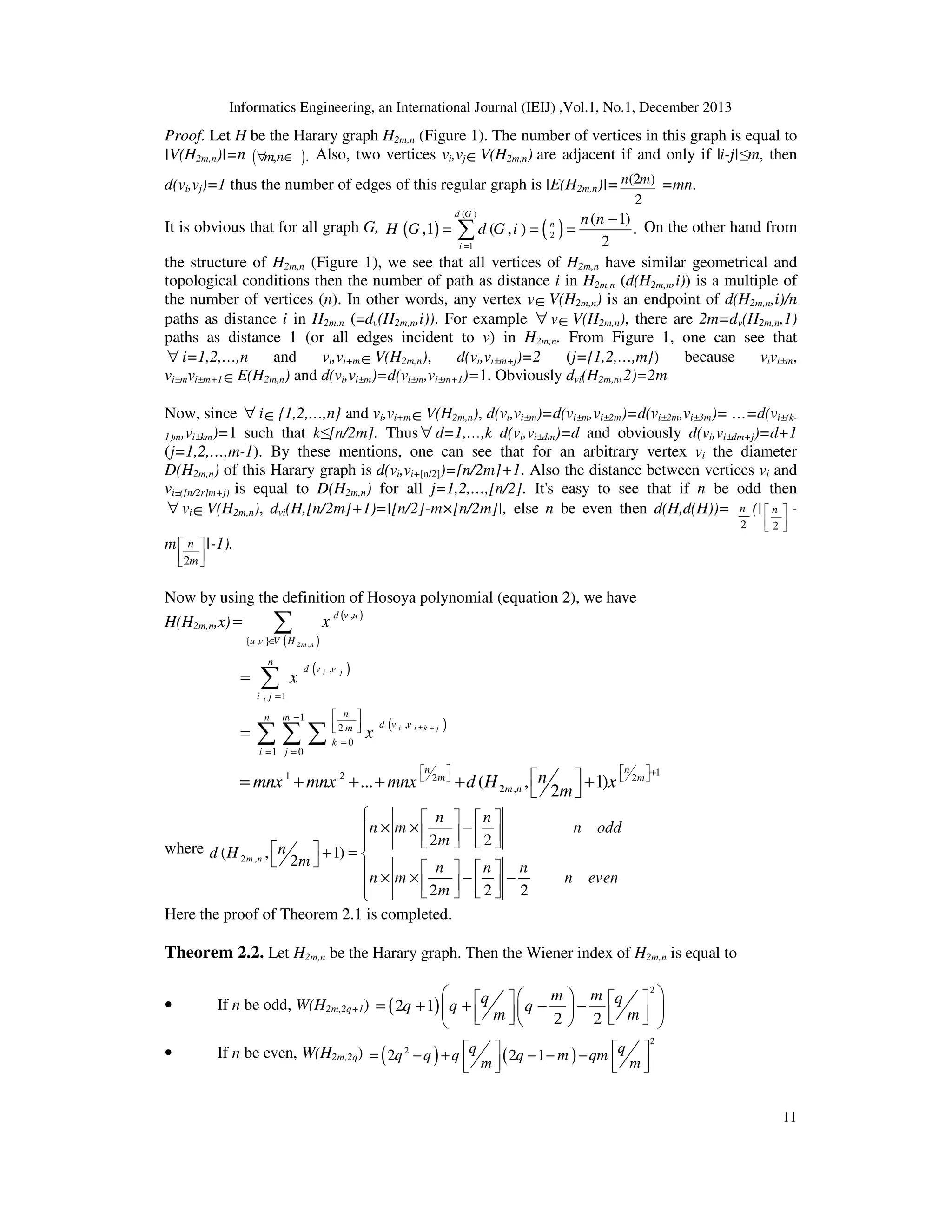 Hosoya polynomial, wiener and hyper wiener indices of some regular gr…