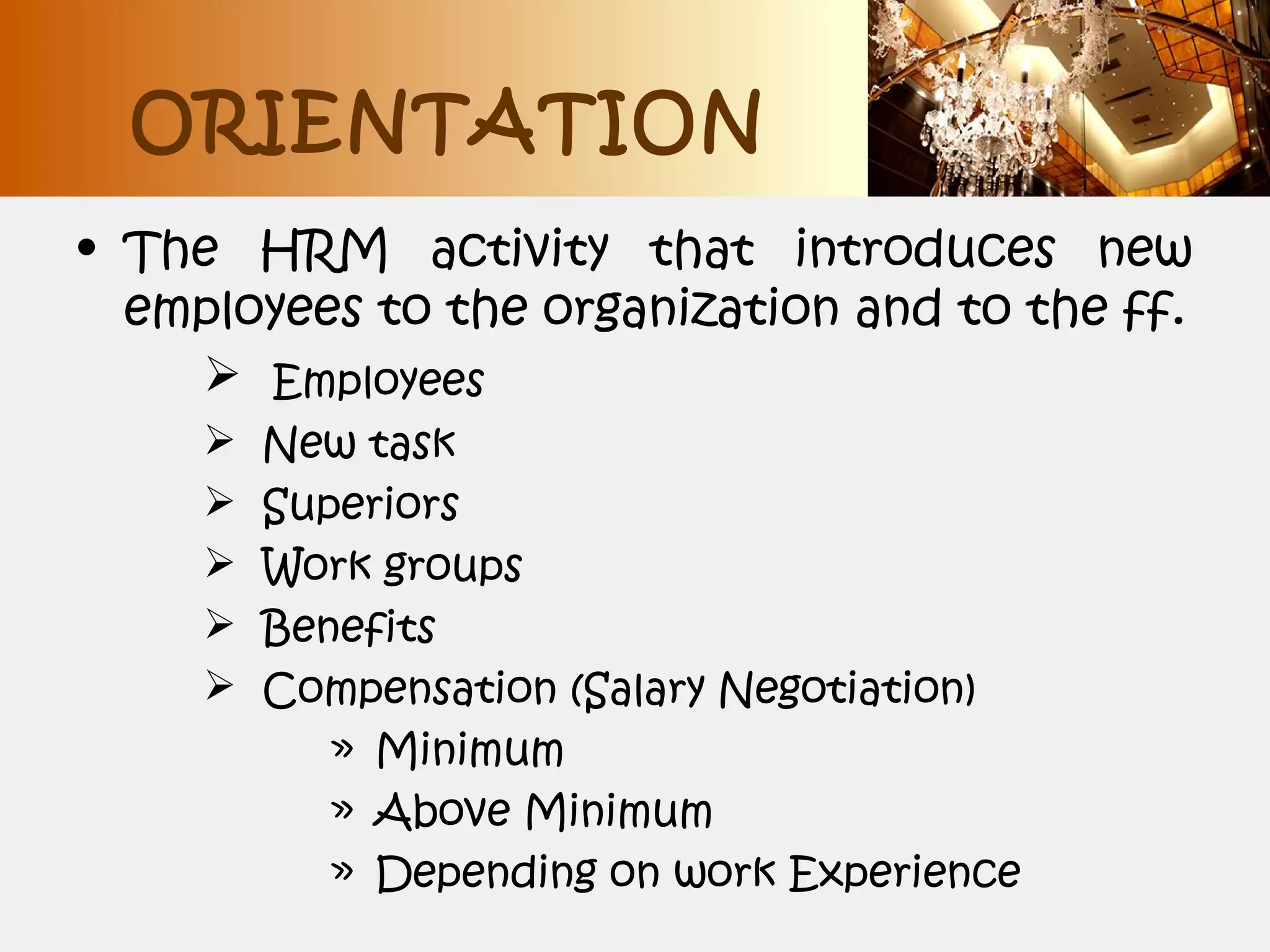 HOSPITALITY OPERATIONAL MANAGEMENT | PPT