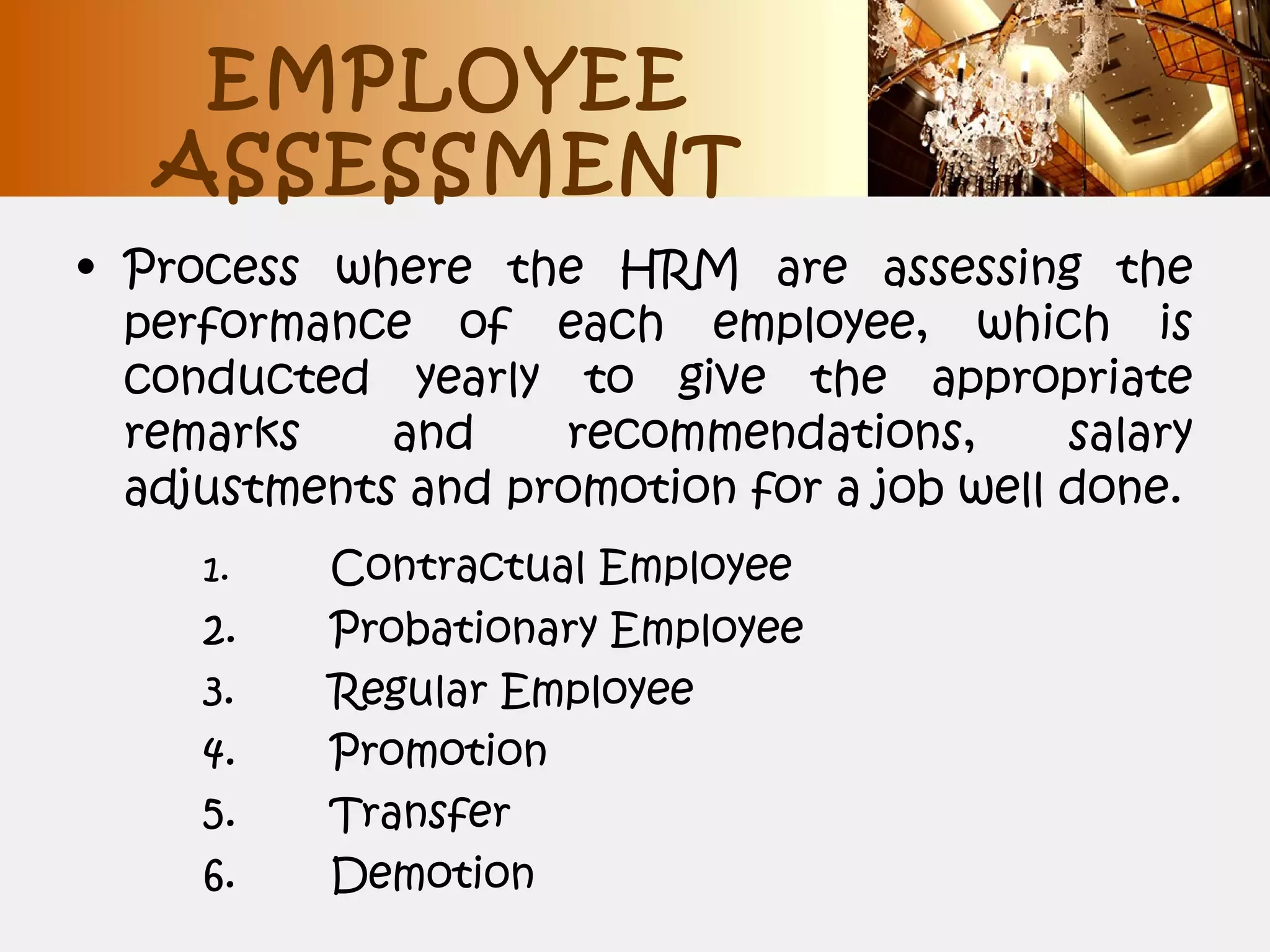 HOSPITALITY OPERATIONAL MANAGEMENT | PPT