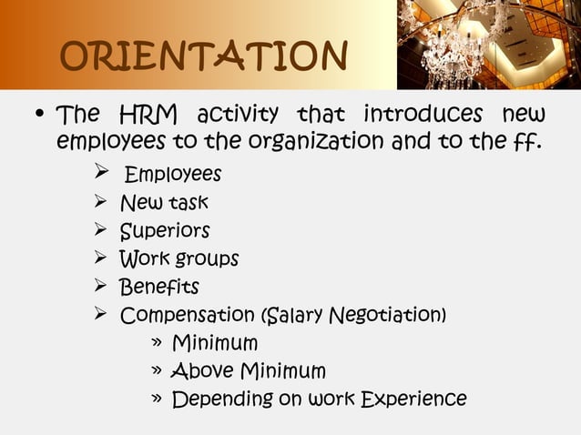 HOSPITALITY OPERATIONAL MANAGEMENT | PPT