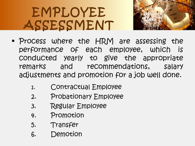 HOSPITALITY OPERATIONAL MANAGEMENT | PPT