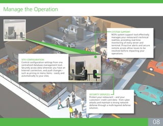 NCR Aloha Solutions for restaurants | PDF