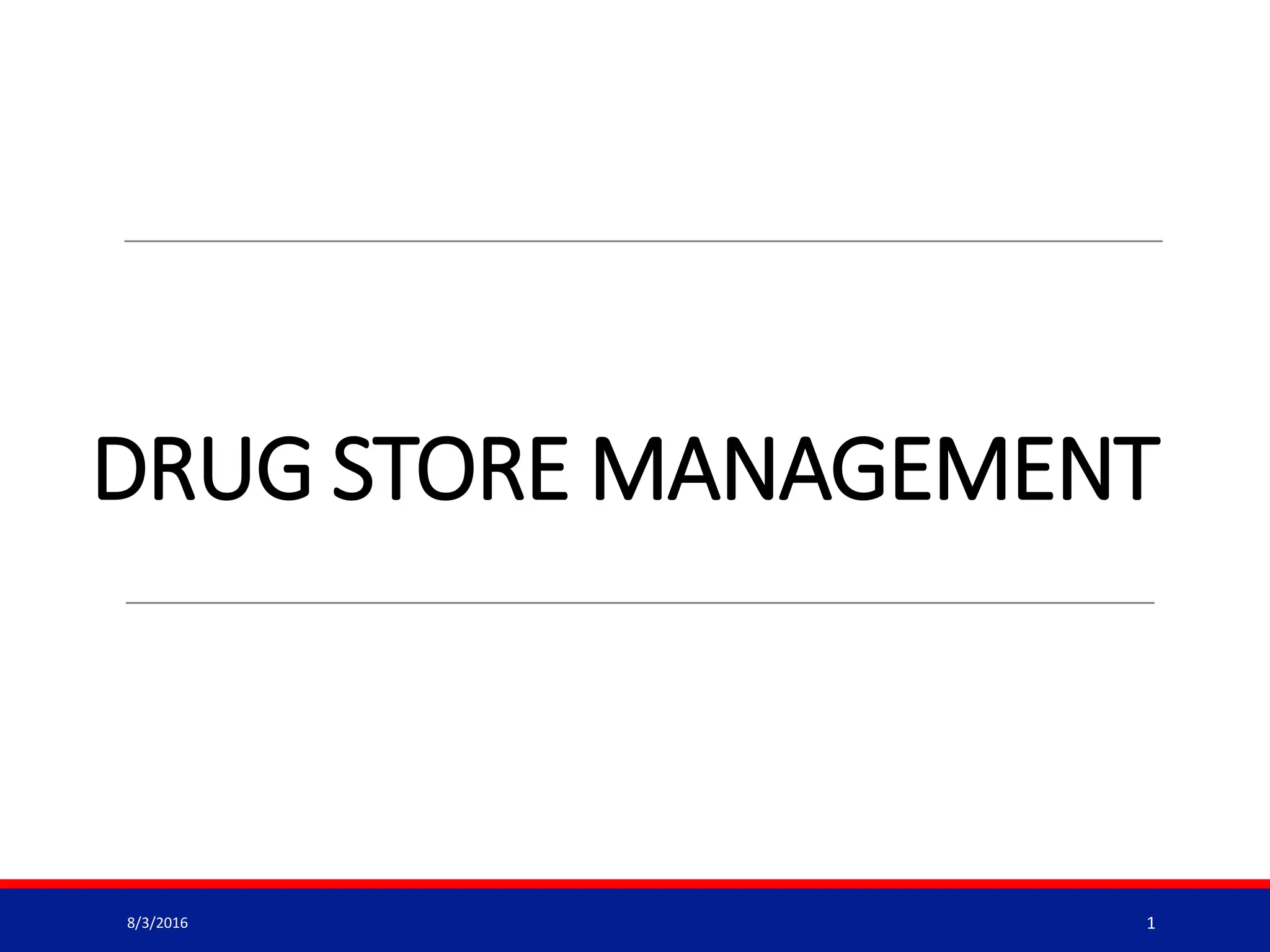 hospital pharmacy inventory management | PDF