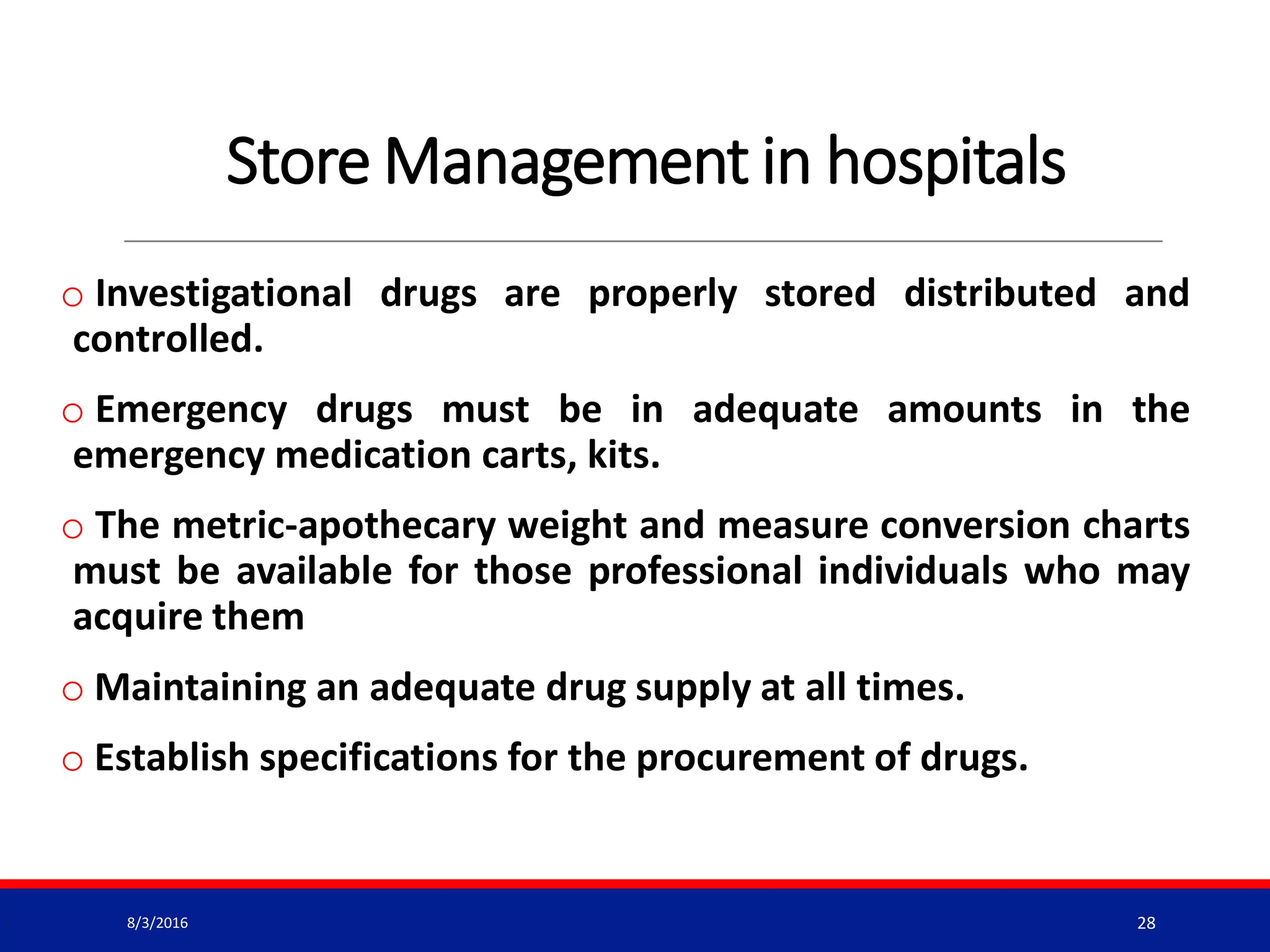 hospital pharmacy inventory management | PDF