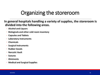 hospital pharmacy inventory management | PDF