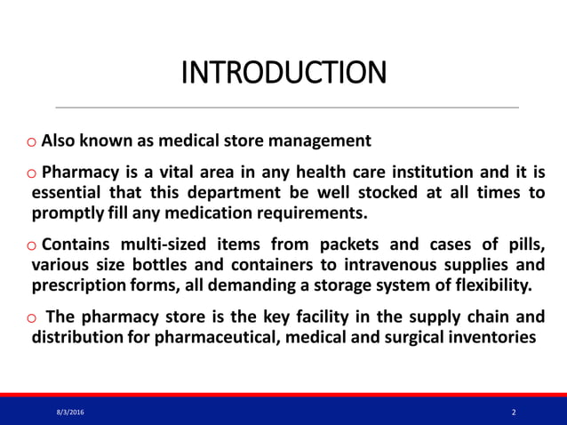 hospital pharmacy inventory management | PDF