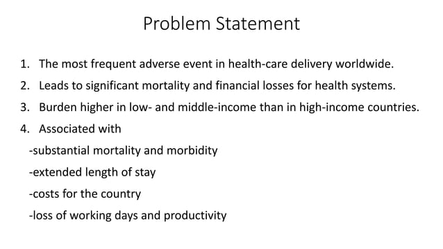 Hospital acquired infections/ HAI/ Nosocomial infections | PPT