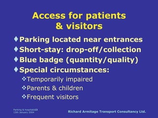 Hosp carparking12jan04a | PPT