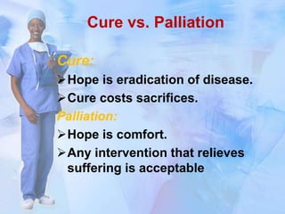 Hospice and palliative care | PPTX