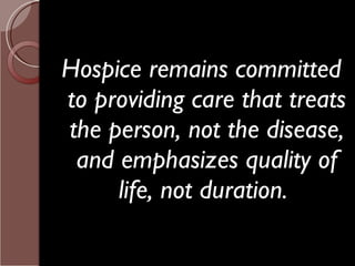 Hospice ethics presentation | PPT