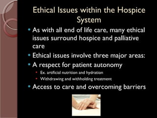 Hospice ethics presentation | PPT