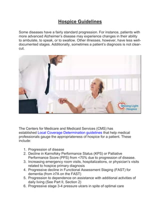 Hospice Guidelines | PDF
