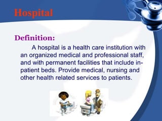 Hospital | PPT | Free Download
