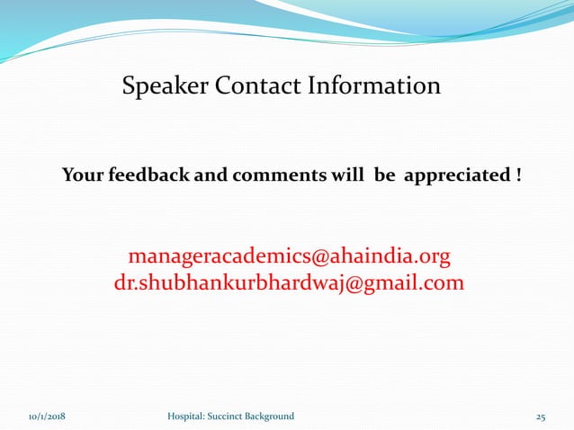 Hospital: Succinct Background | PPT